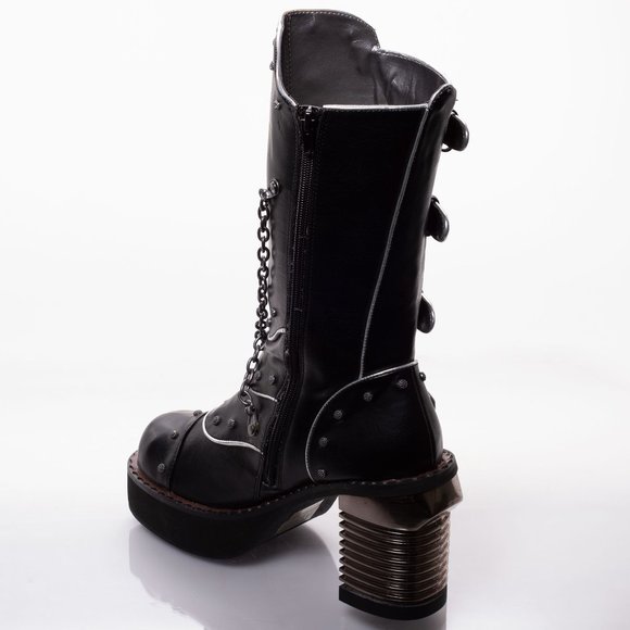 Hades | Shoes | New Hades Motorhead Steampunk Boots With Chain | Poshmark